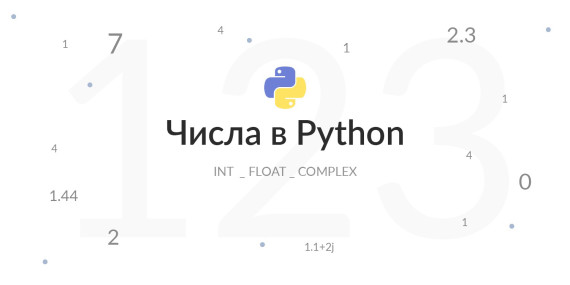 Числа в Python Int Float Complex Операции с числами